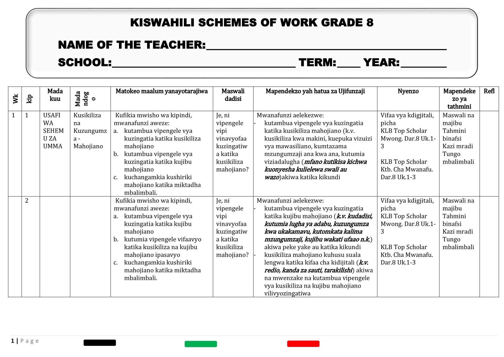 Notes.co.ke - Education notes in Kenya