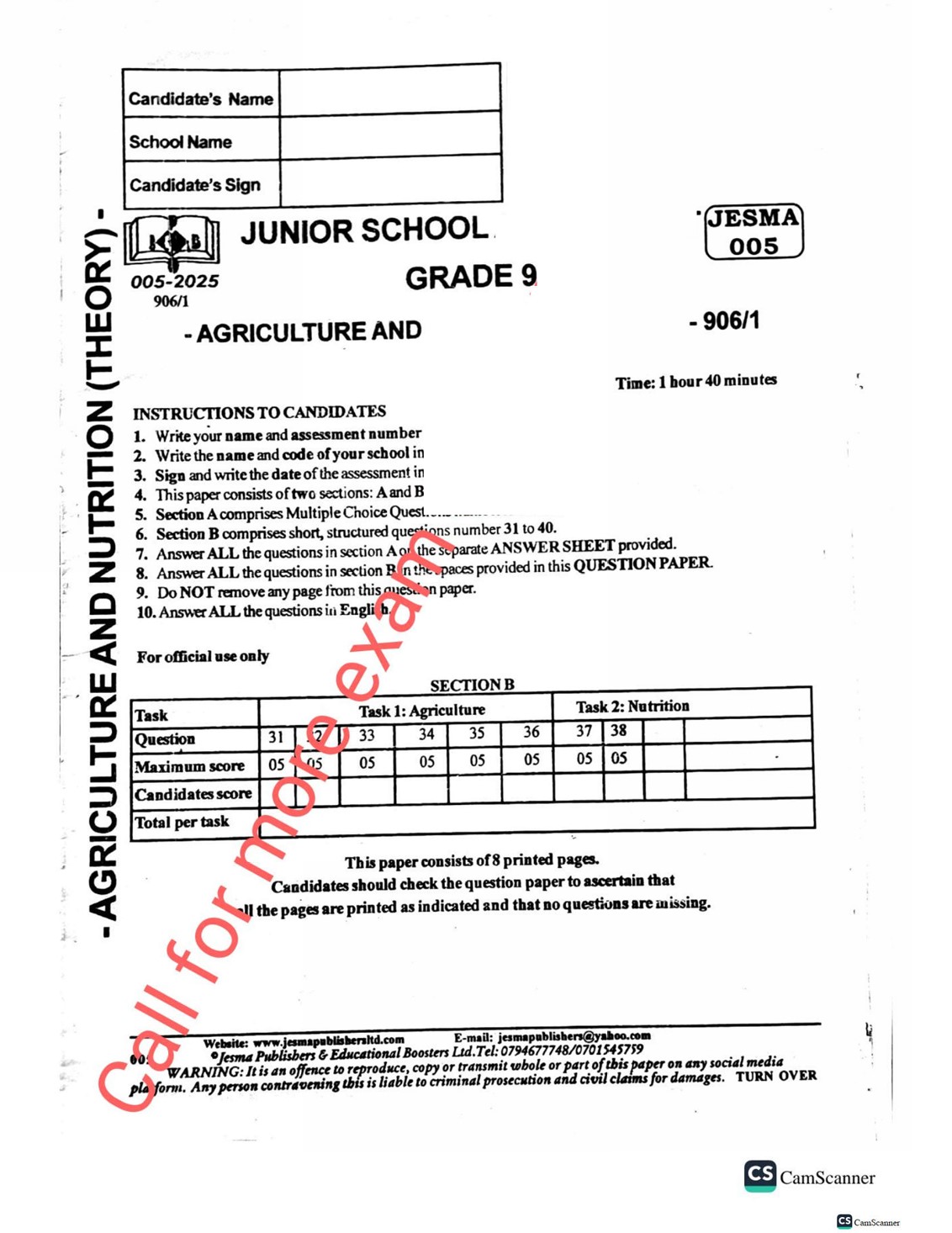 Notes.co.ke - Education notes in Kenya