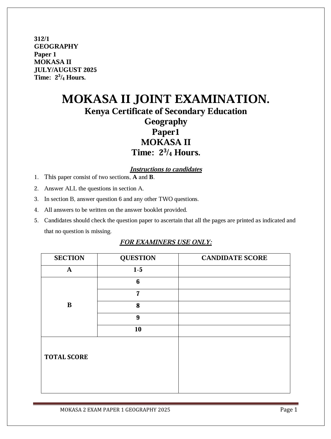 Notes.co.ke - Education notes in Kenya