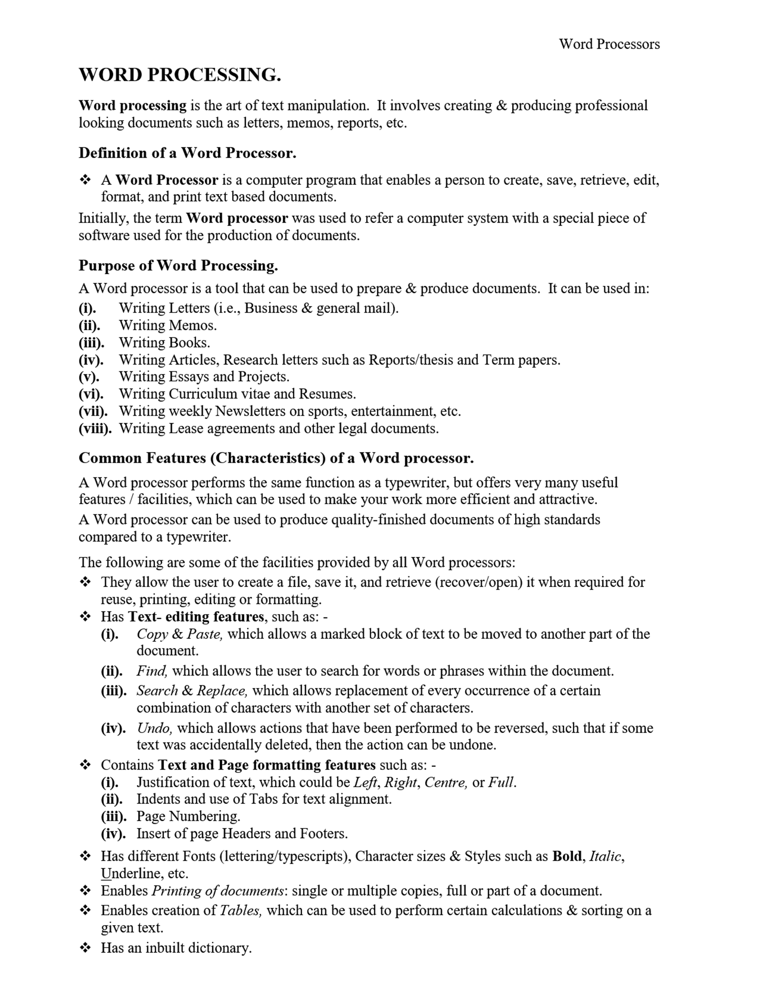 Notes.co.ke - Education notes in Kenya